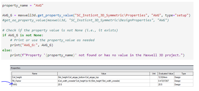 Error with Retrieving Property Value · Issue #3597 · ansys/pyaedt · GitHub