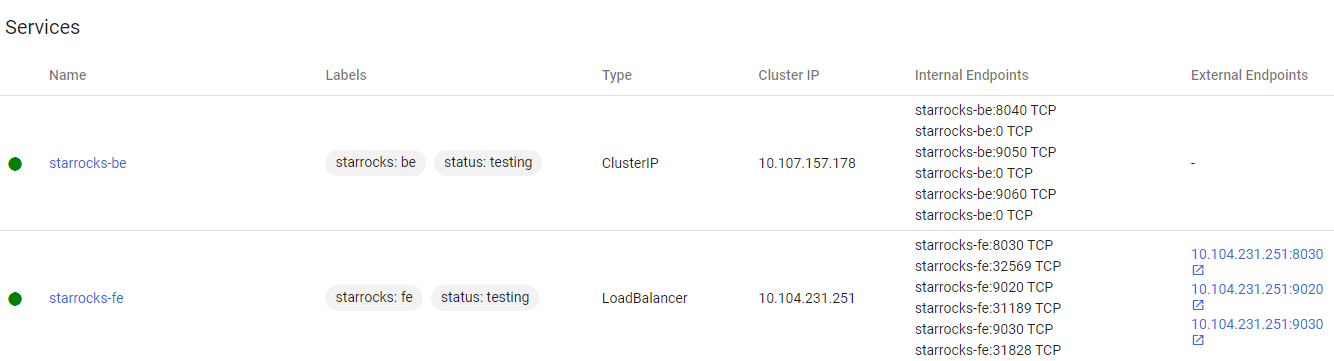 frontend failed to add healthy backend in minikube k8s cluster · Issue #21404 · StarRocks ...