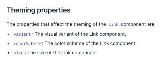 The colorScheme props doesn't apply to Link component · Issue #2870 · chakra-ui/chakra-ui · GitHub