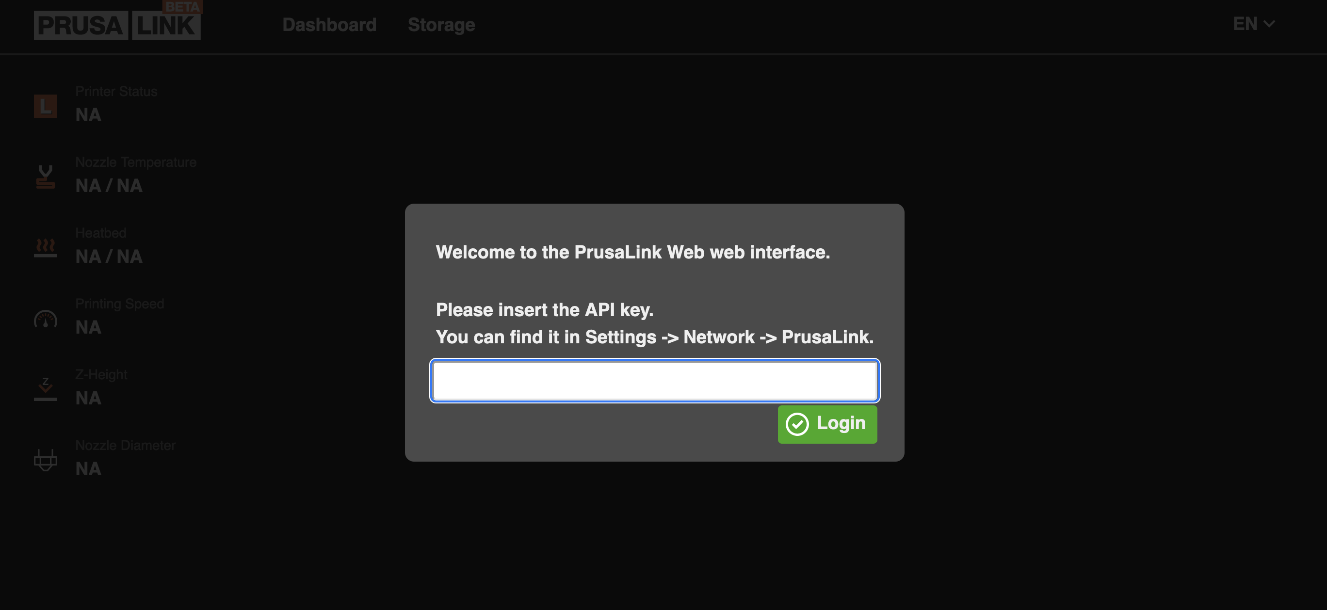 Safari PrusaLinlk Authentication with MK4 · Issue #386 · prusa3d/Prusa-Link-Web · GitHub