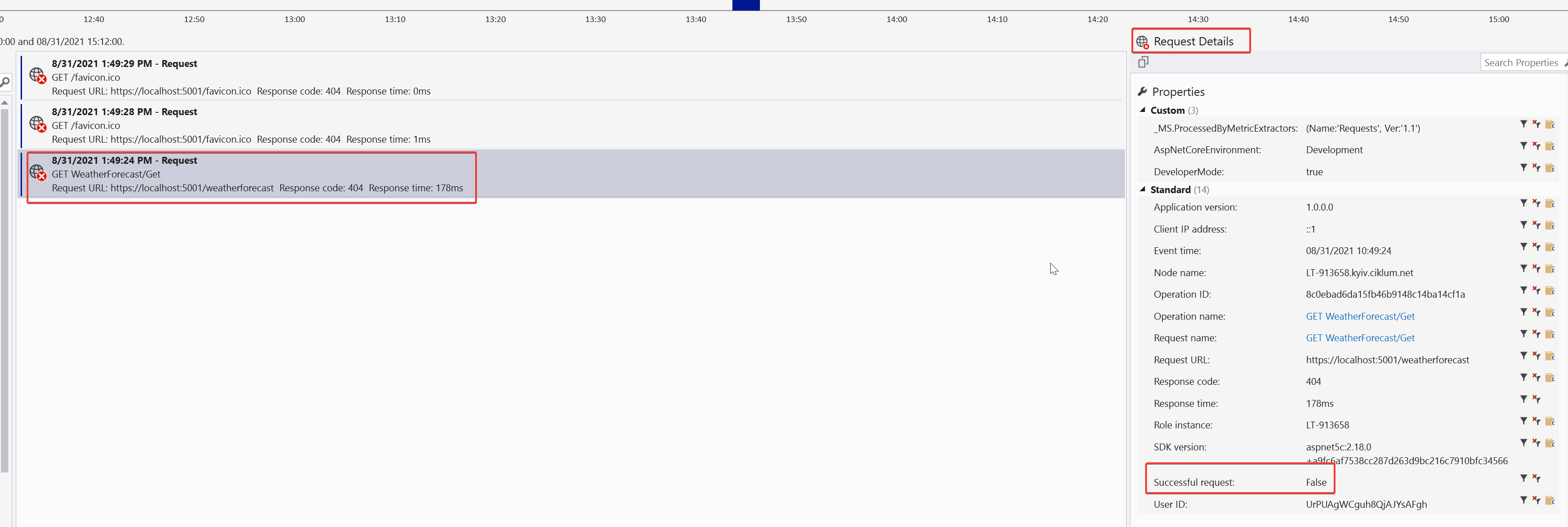 Can't override Success of RequestTelemetry · Issue #2396 · microsoft/ApplicationInsights-dotnet ...