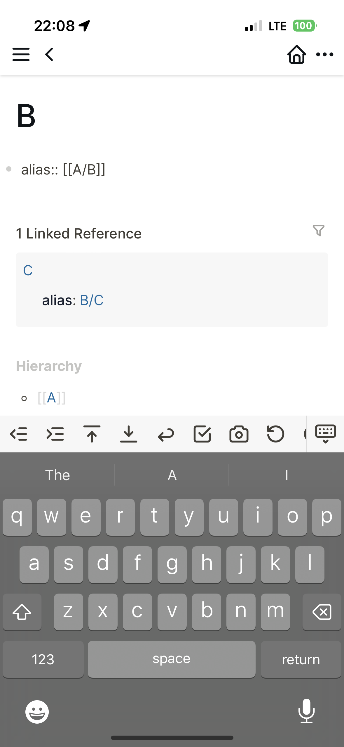 Namespace hierarchy shows parent on child but not child on parent · Issue #10250 · logseq/logseq ...
