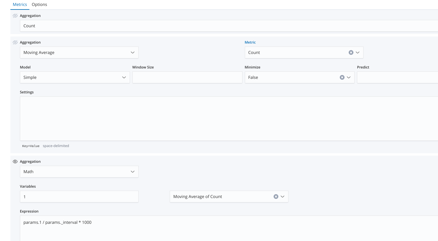 Cannot Perform Bucket Script On Moving Averagederivative Aggregations · Issue 15741 · Grafana