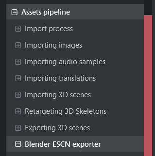 Remove "Blender ESCN exporter" page from docs · Issue #8196 · godotengine/godot-docs · GitHub