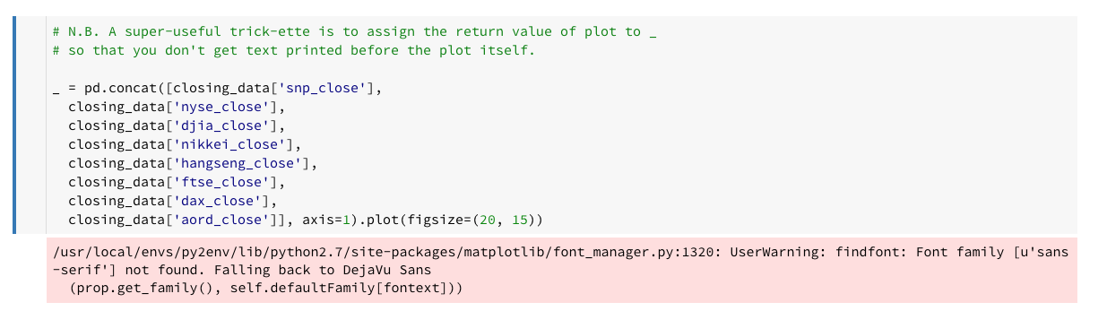 Warning while running any plotting methods · Issue #1977 · googledatalab/datalab · GitHub