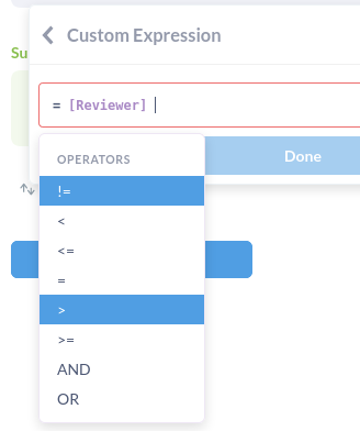 Remove operator suggestions in custom expression editor · Issue #15761 · metabase/metabase · GitHub