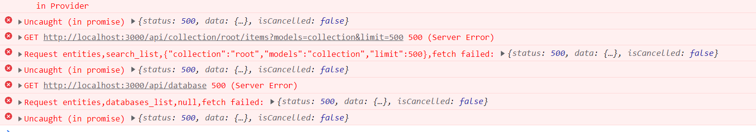 Main page loading spinner spins forever on API error · Issue #20469 ...