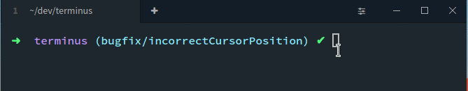 incorrect cursor position · Issue #112 · Eugeny/tabby · GitHub