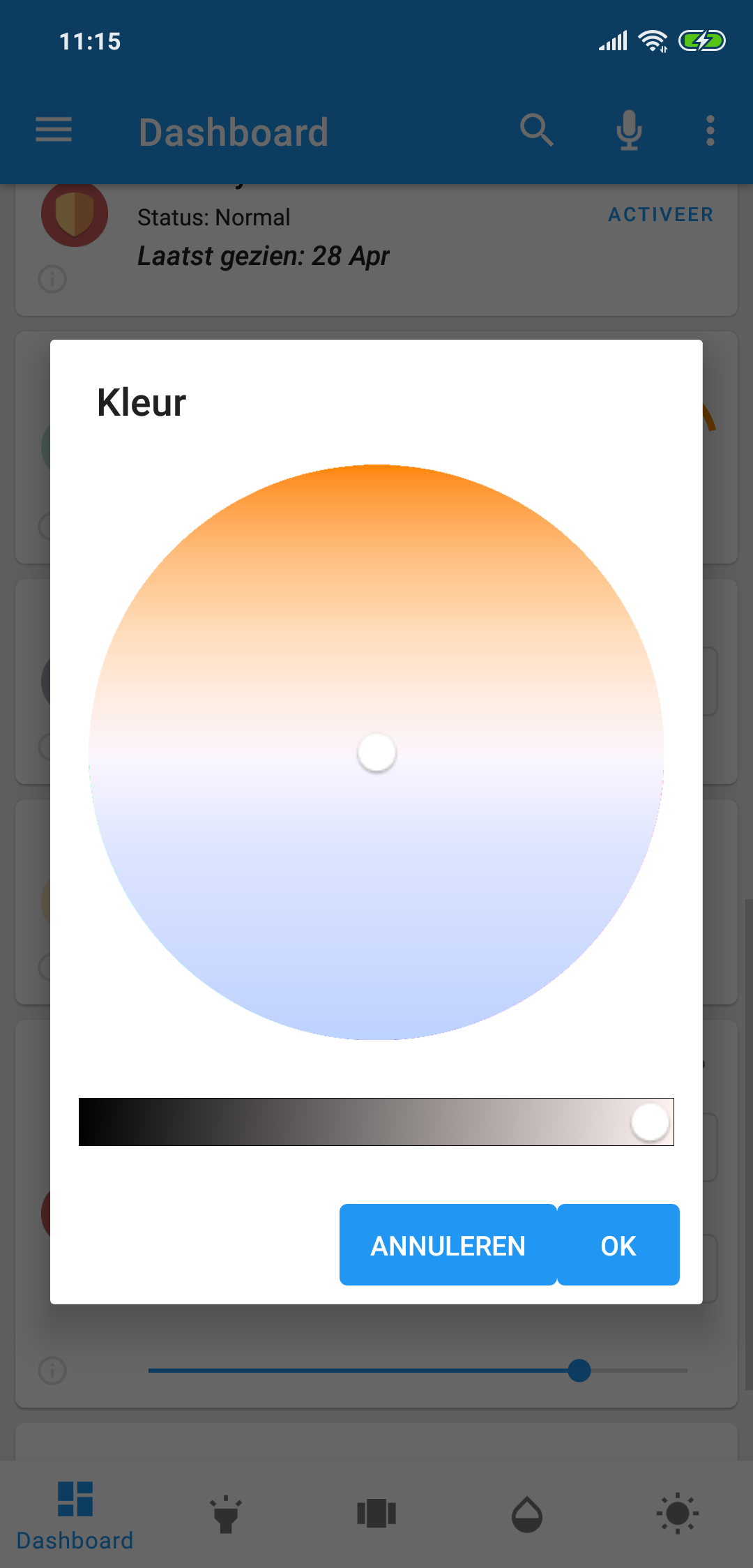 RGB, WW, RGBW Color Picker · Issue #466 · domoticz/domoticz-android · GitHub