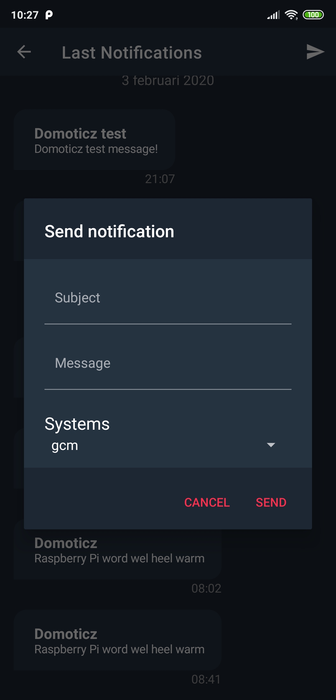 (Feature Request) simple notification mailbox · Issue #479 · domoticz/domoticz-android · GitHub