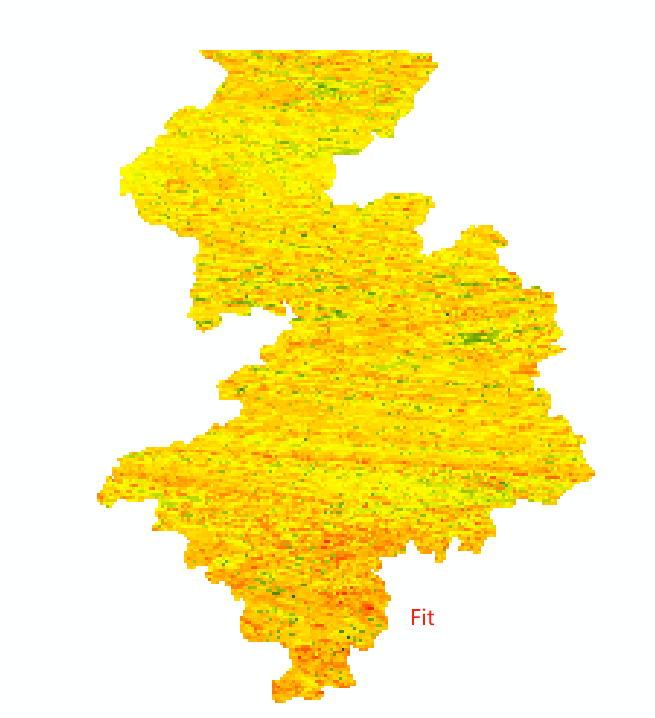 What is the reason for the stripes in both the generated fit image and ...