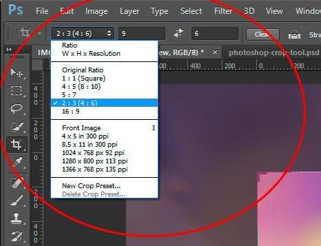 Allow aspect ratio restriction when cropping · Issue #216 · photopea/photopea · GitHub