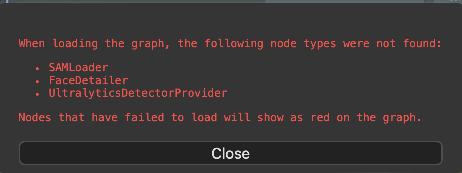 node types were not found · Issue #175 · ltdrdata/ComfyUI-Impact-Pack · GitHub