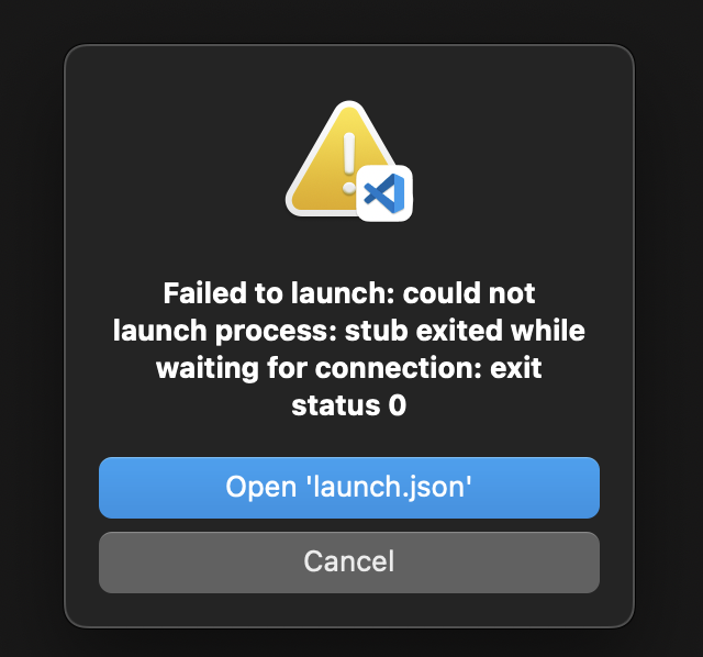 [macos Monterey With M1 Darwin Arm64] ⚠️ Vscode Can T Run Debug Code But Golang Trial Can