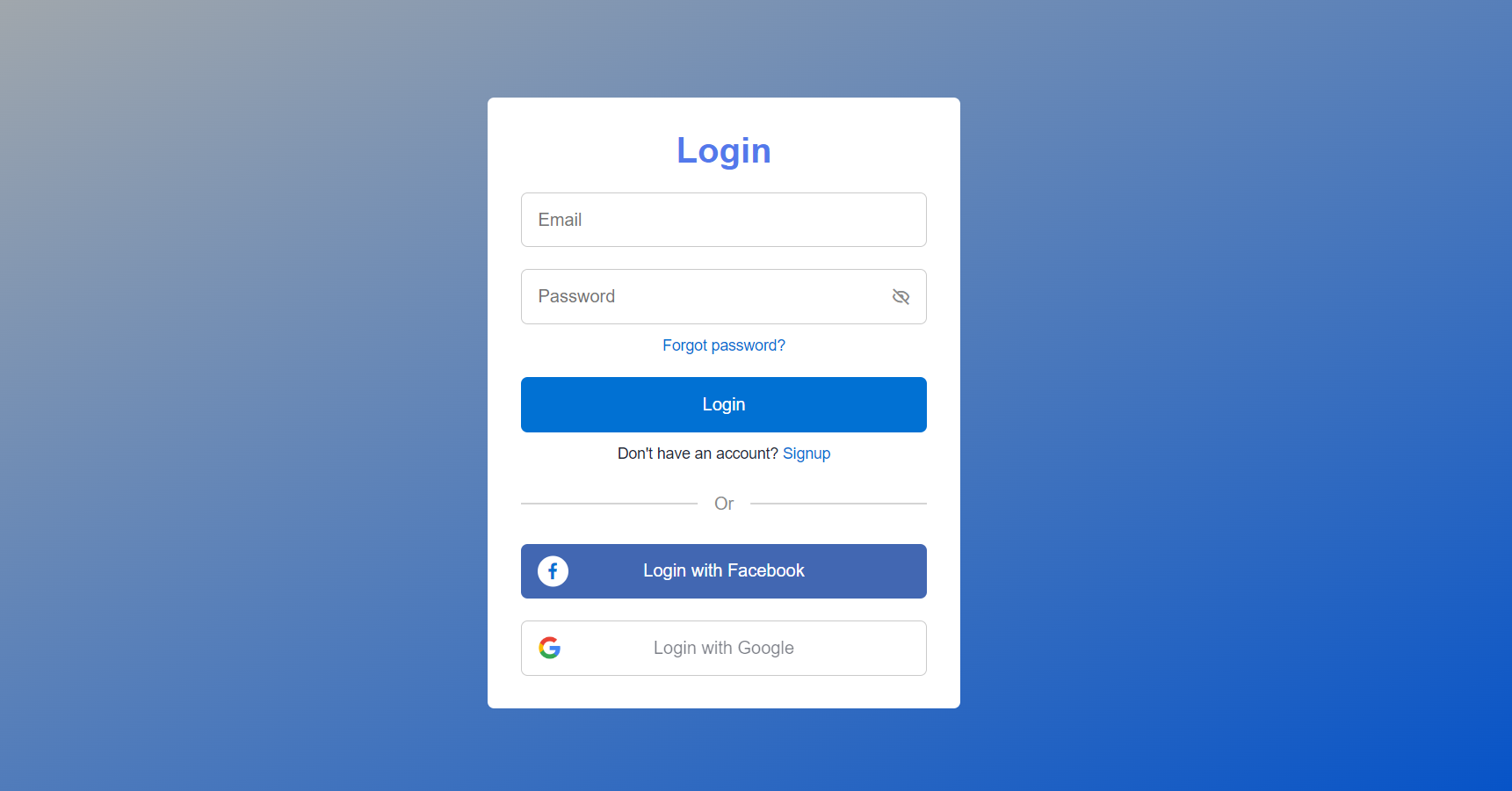 GitHub - Ashfaq080/login-signin-form