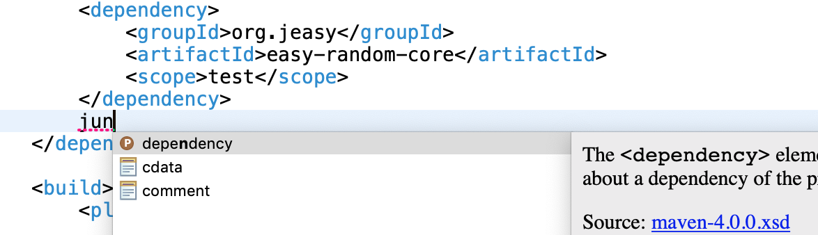 No dependency completion for plugin dependencies · Issue #126 · eclipse ...
