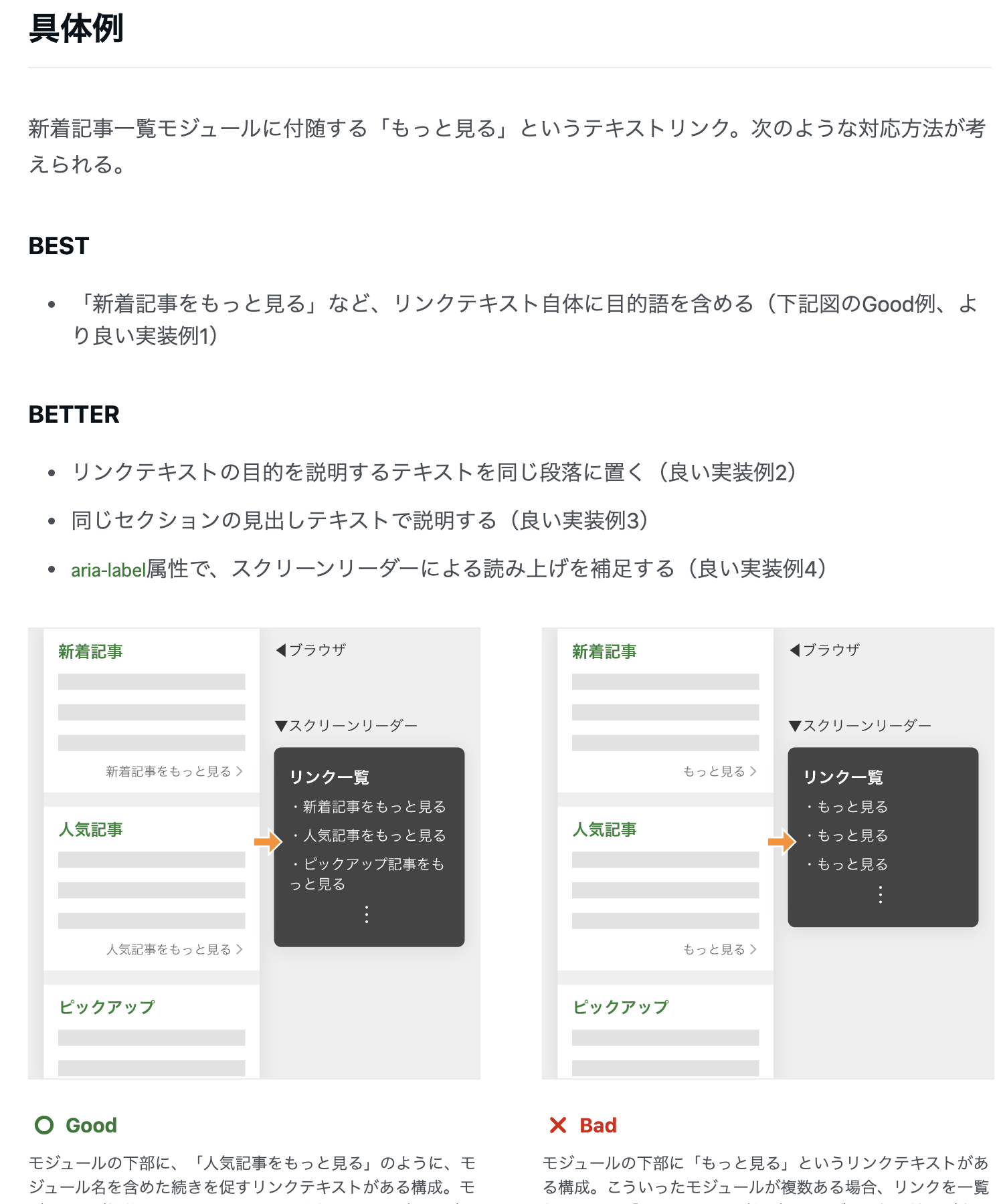 feat: 2.4.4と2.4.9の違いを明確にし、良い・より良いの基準を明記 by tokimari · Pull Request #250 · openameba/a11y ...