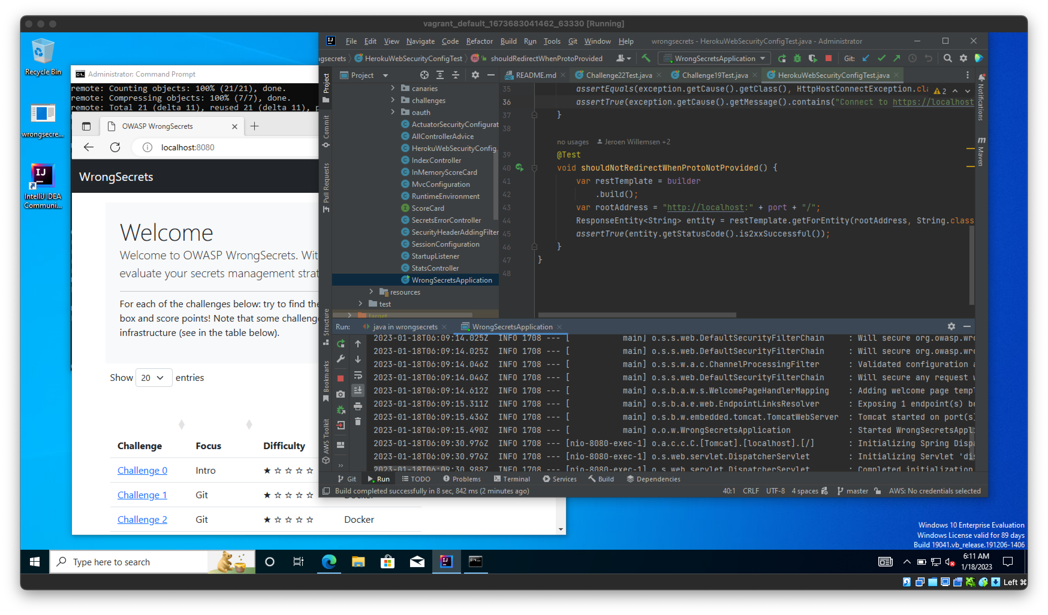 Windows Is Not Supported · Issue 569 · Owaspwrongsecrets · Github