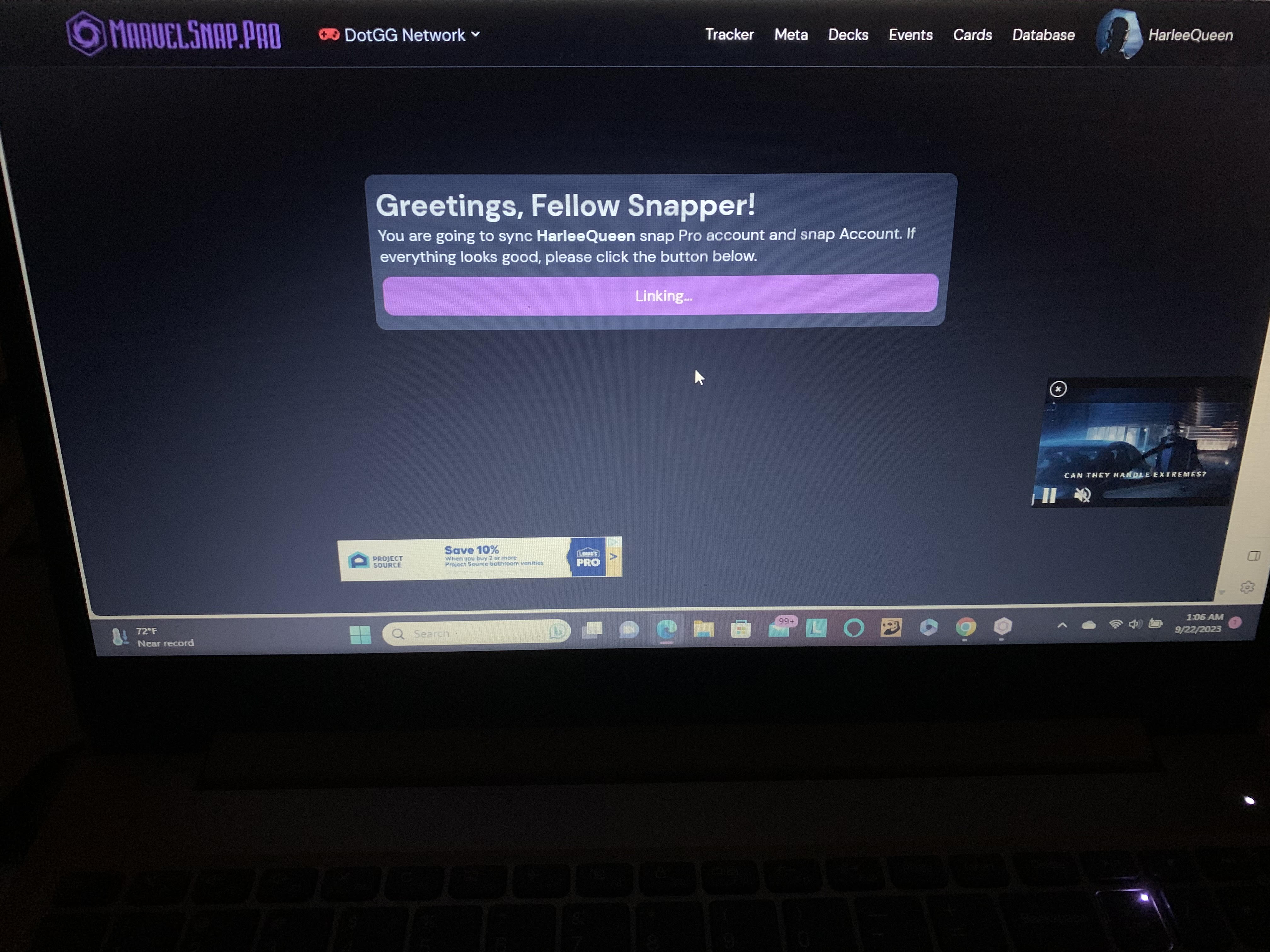 Marvel App Tracker not Syncing... · Issue #57 · Razviar/marvelsnaptracker · GitHub