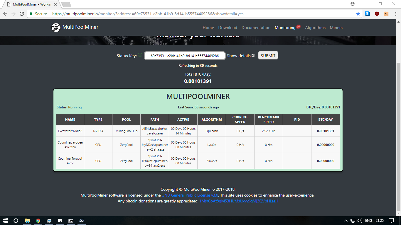 Mpm Not Showing Hashrate · Issue 1550 · Multipoolminer Multipoolminer · Github