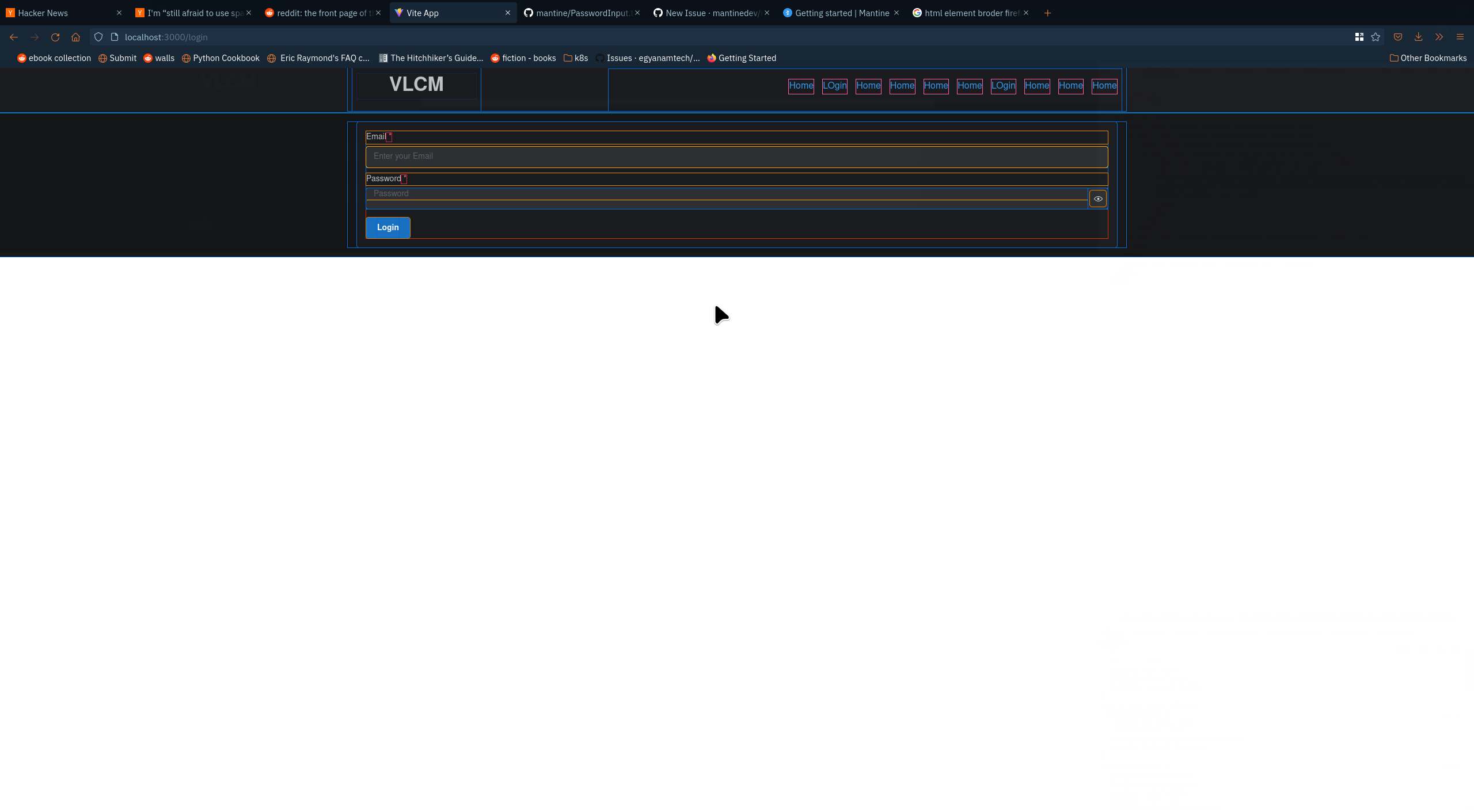 Password Input has smaller line height in mozilla firefox · Issue #413 · mantinedev/mantine · GitHub