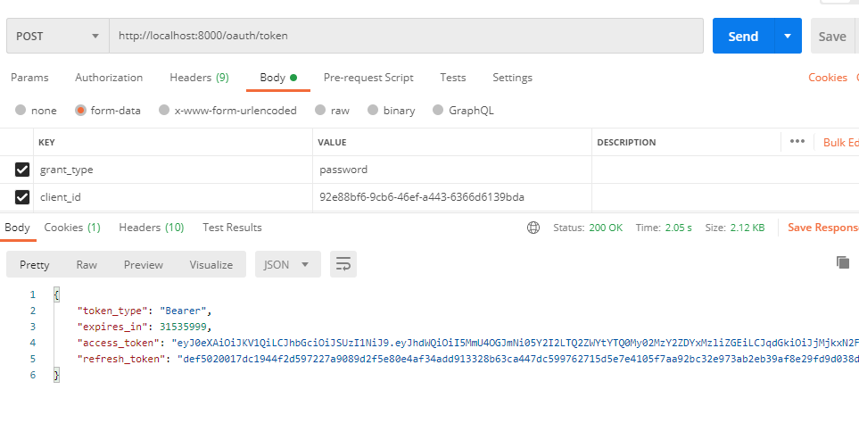 I can not login · Issue #17 · pktharindu/nuxt-laravel-passport-example ... I can not login · Issue #17 · pktharindu/nuxt-laravel-passport-example ...