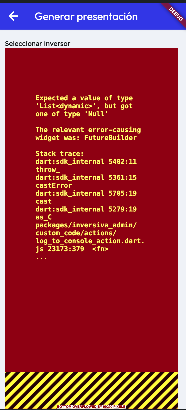 Dropdown Shows Error When Api Call Returns Empty Response · Issue 1689 · Flutterflow
