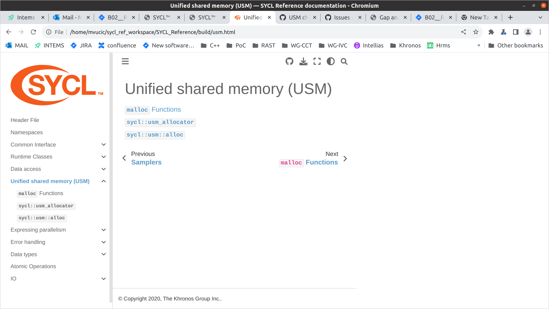 USM chapter design · Issue #78 · KhronosGroup/SYCL_Reference · GitHub