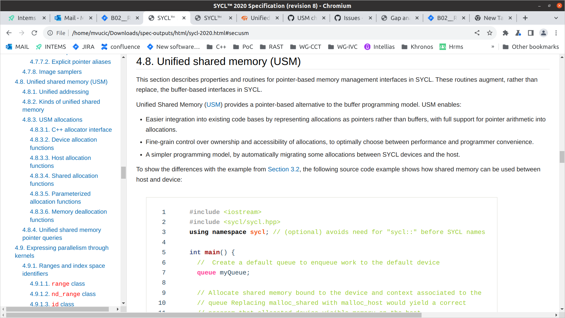 USM chapter design · Issue #78 · KhronosGroup/SYCL_Reference · GitHub