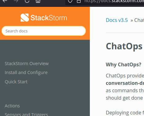 Some part of captions are missing on the left side navigation menu. · Issue #1080 · StackStorm ...