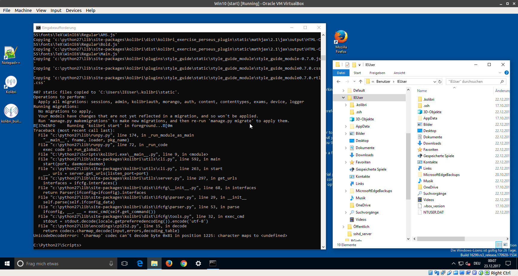 UnicodeDecodeError on Windows · Issue #2994 · learningequality/kolibri ...