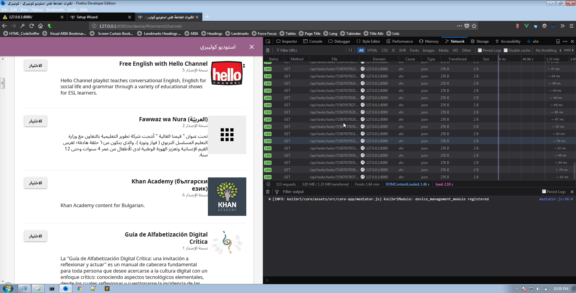 Briefly broken responsivenes on Device > Channels · Issue #5909 · learningequality/kolibri · GitHub