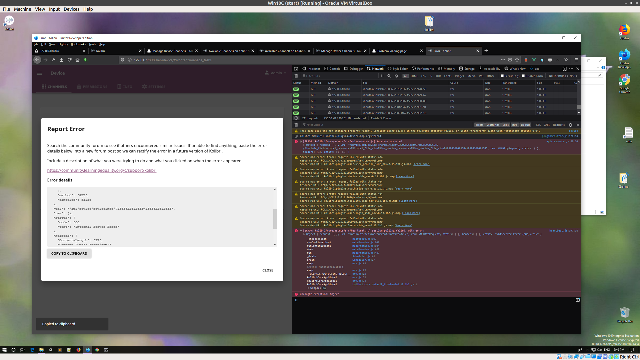 Windows import woes: django.db.utils.OperationalError: database is locked · Issue #6726 ...