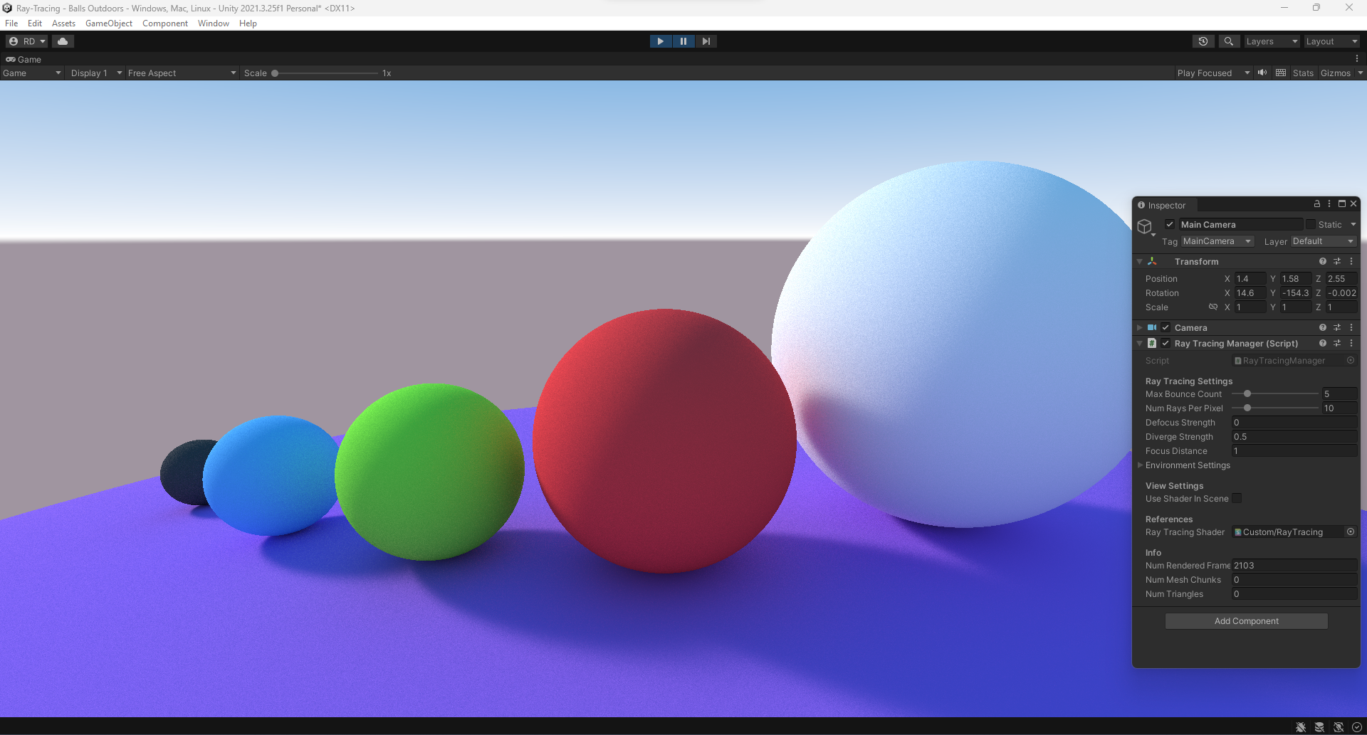 "early exit if ray colour is nearly 0" leads to noticeable difference · Issue #1 · SebLague/Ray ...