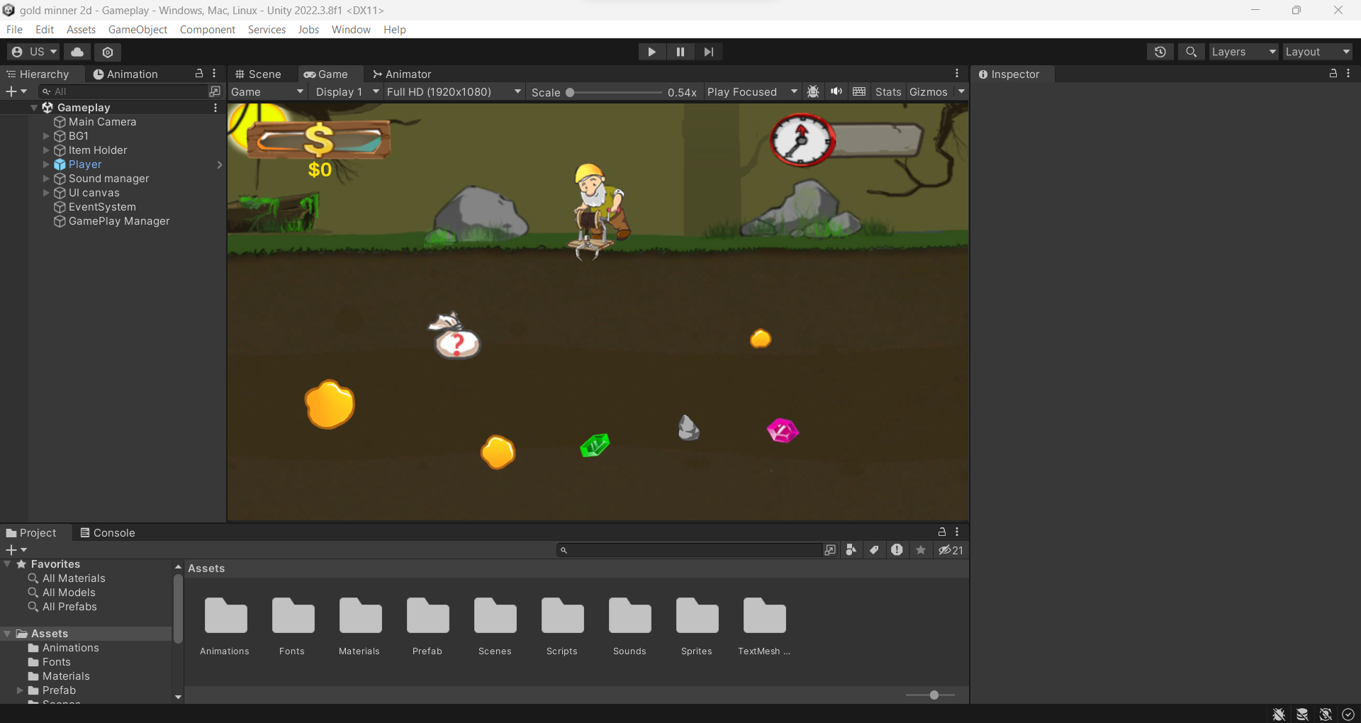 GitHub - Utkarshsingh25/GoldMinner2D
