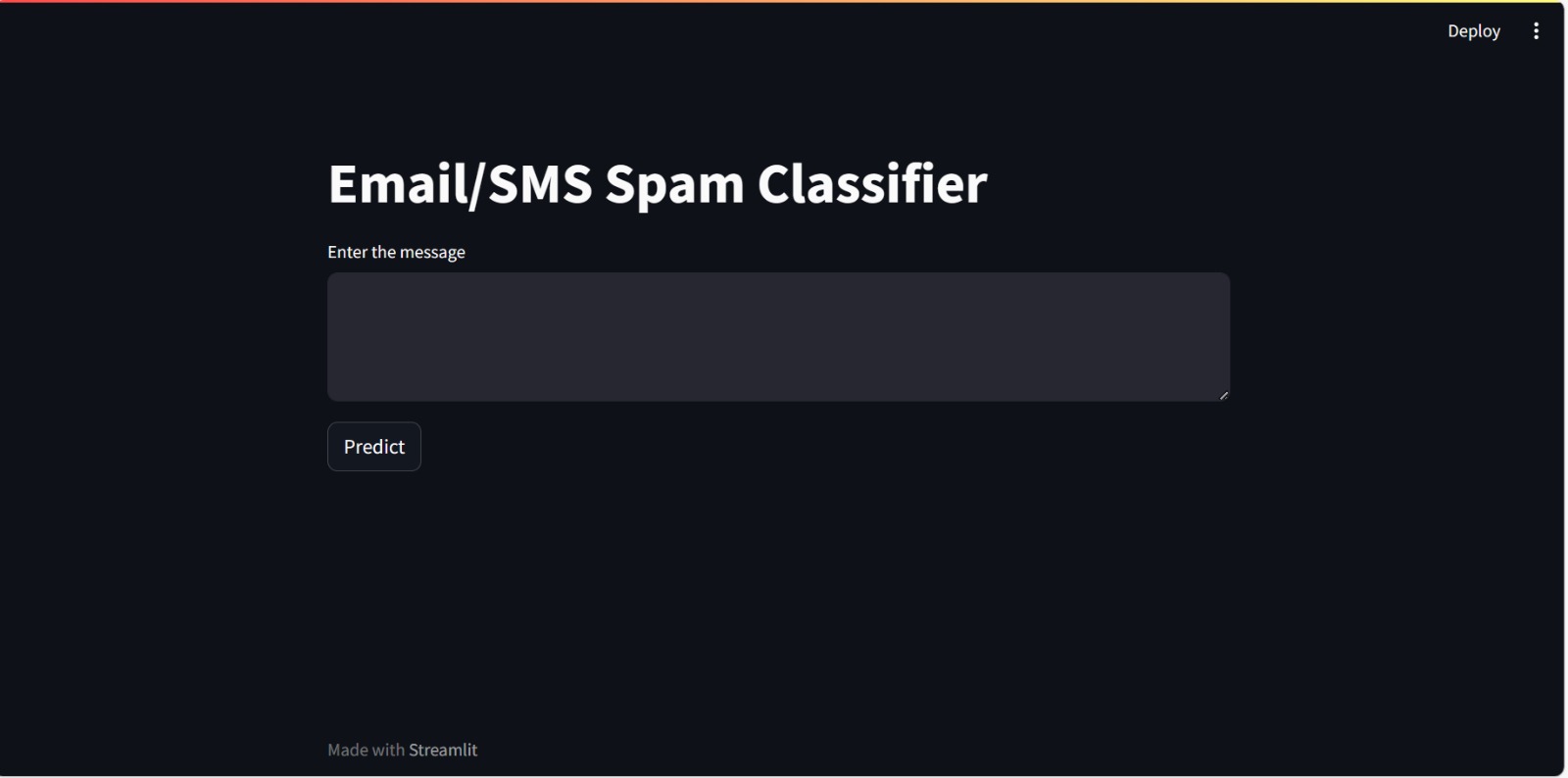 GitHub - ishita-goyal-019/SMS-spam-classifier: SMS Spam Classifier 📱🚫 ...