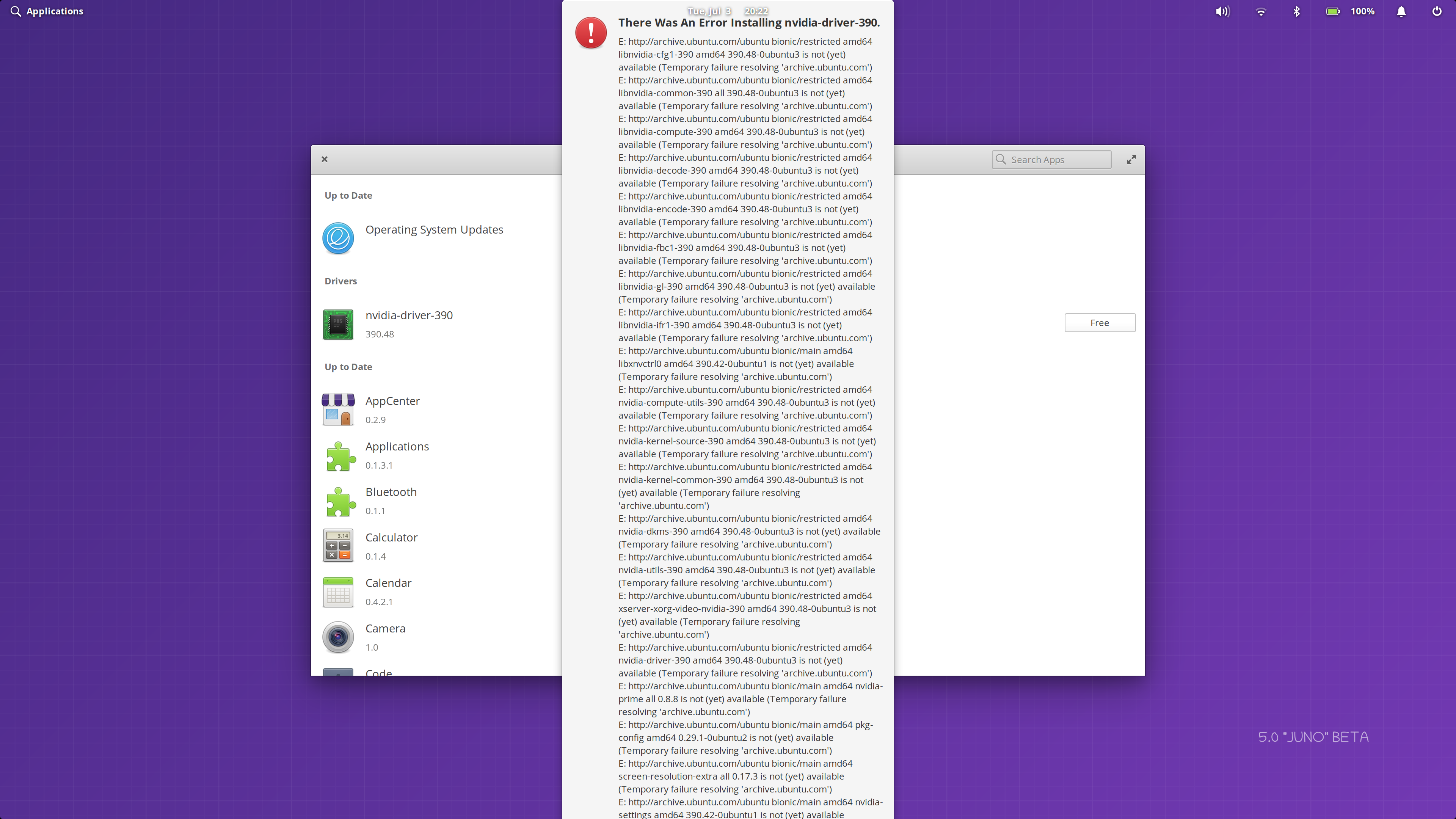 Large error boxes expand beyond screen edges · Issue #733 · elementary ...