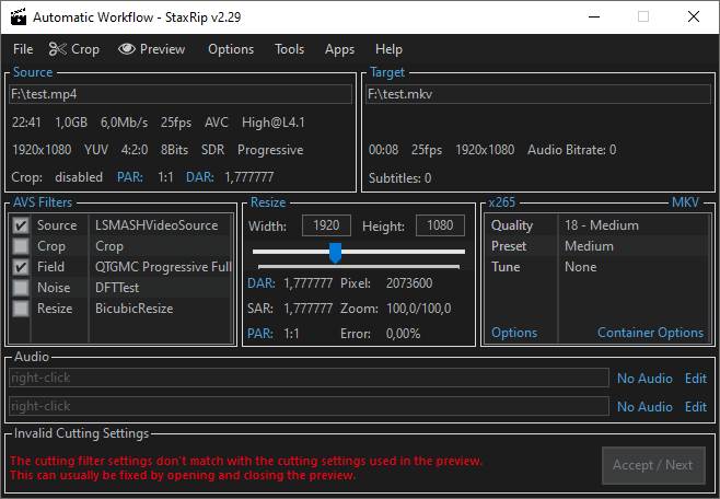 Cutting filter disappears / does not work properly when a field filter is set. · Issue #1124 ...