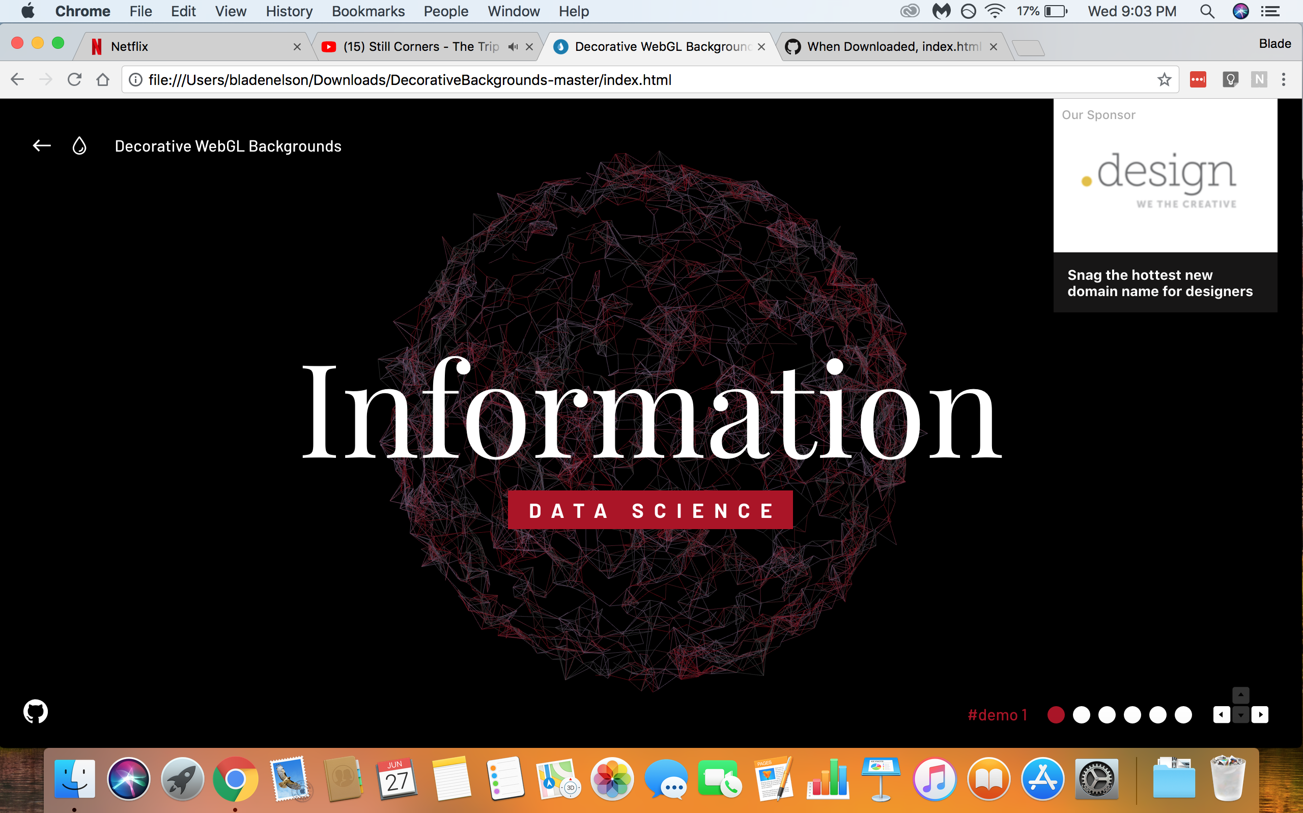When Downloaded, index.html Doesn't Highlight Vertices on Hover · Issue #1 · Mamboleoo ...