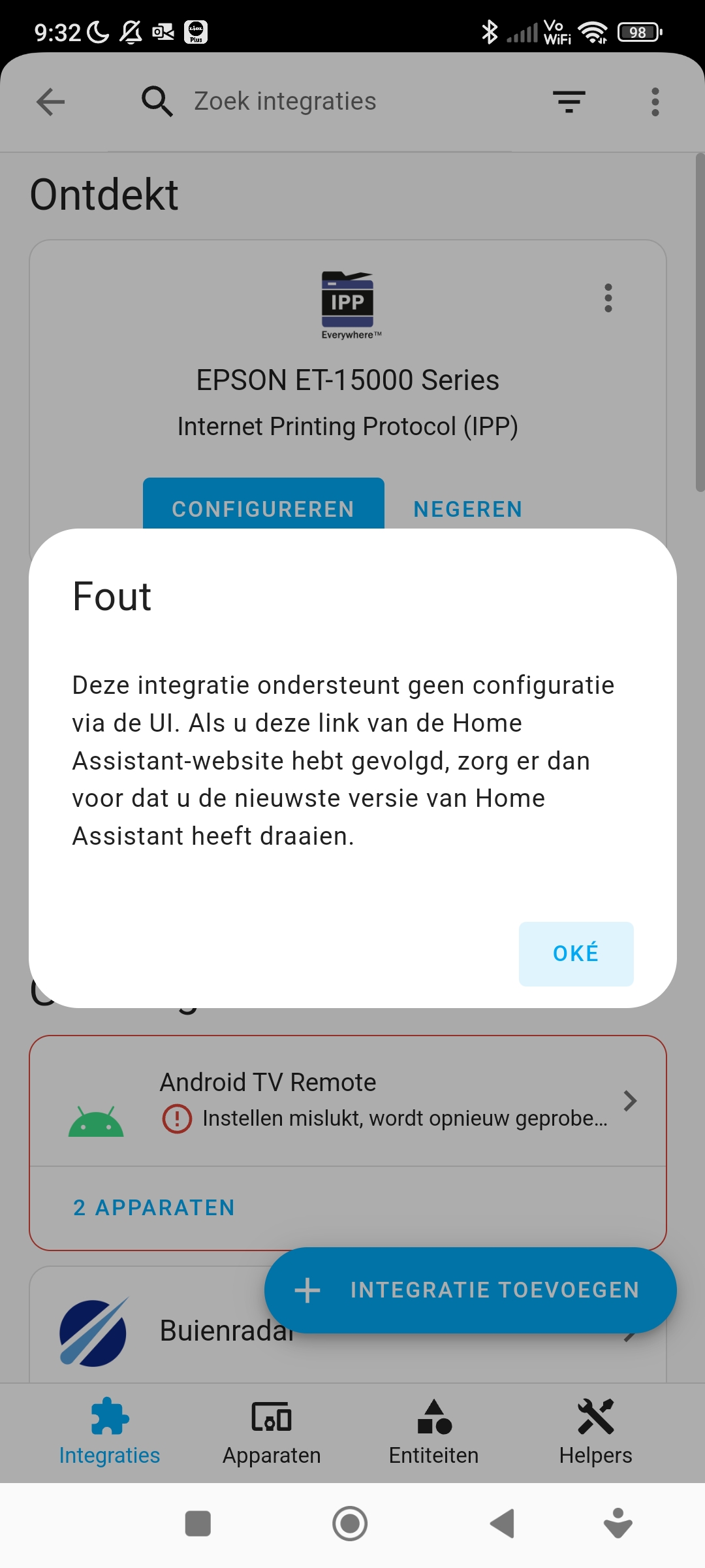 Integration doesn't show up in Add Integration menu · Issue #428 · DeebotUniverse/Deebot-4-Home ...