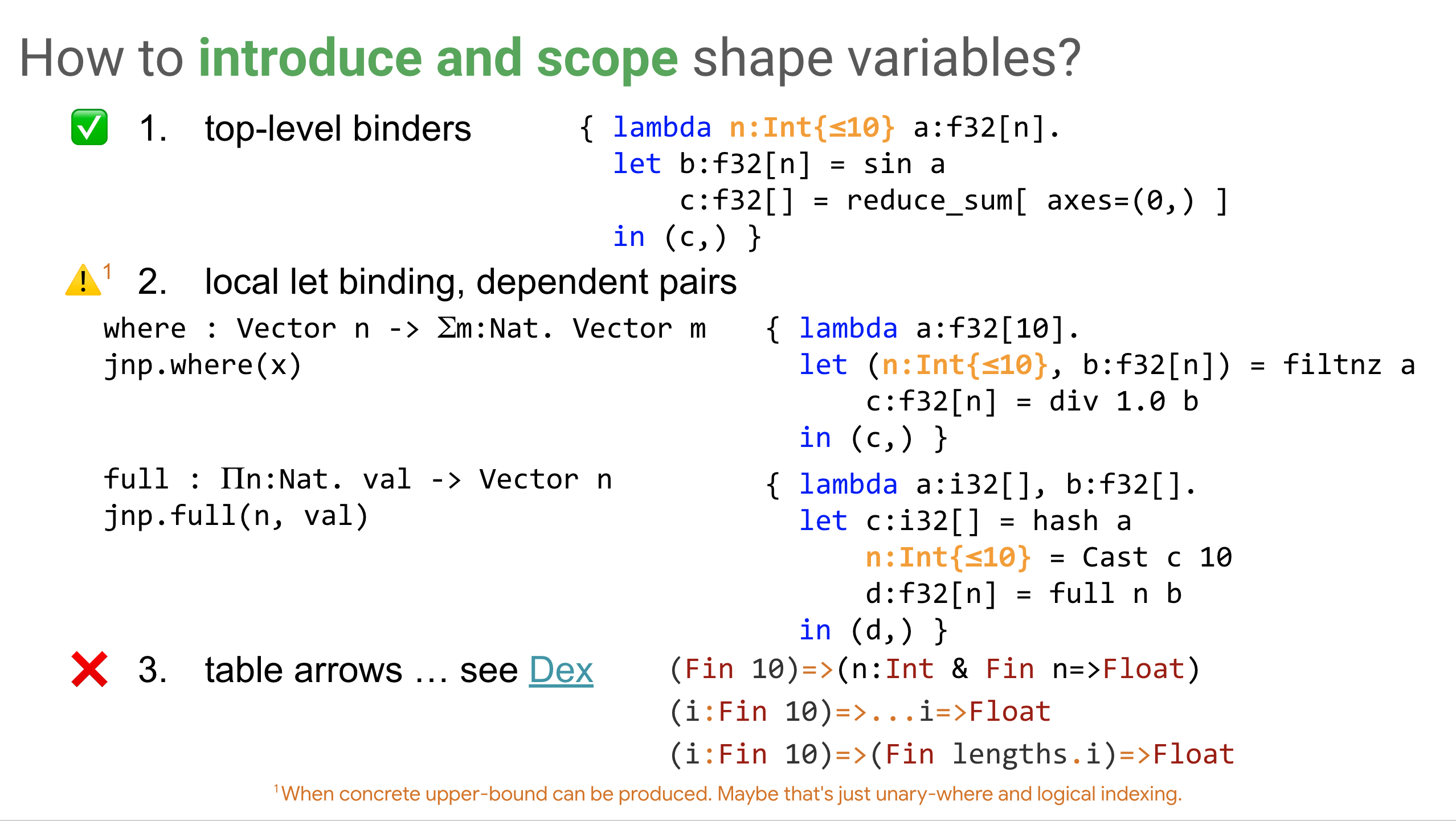 Avoid recompilation caused by variably shaped arrays? · Issue #2521 ...