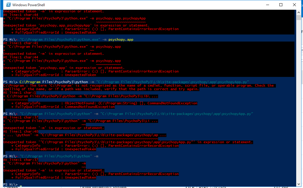Selecting preferences on windows 10 crashes psychopy · Issue #2794 ...