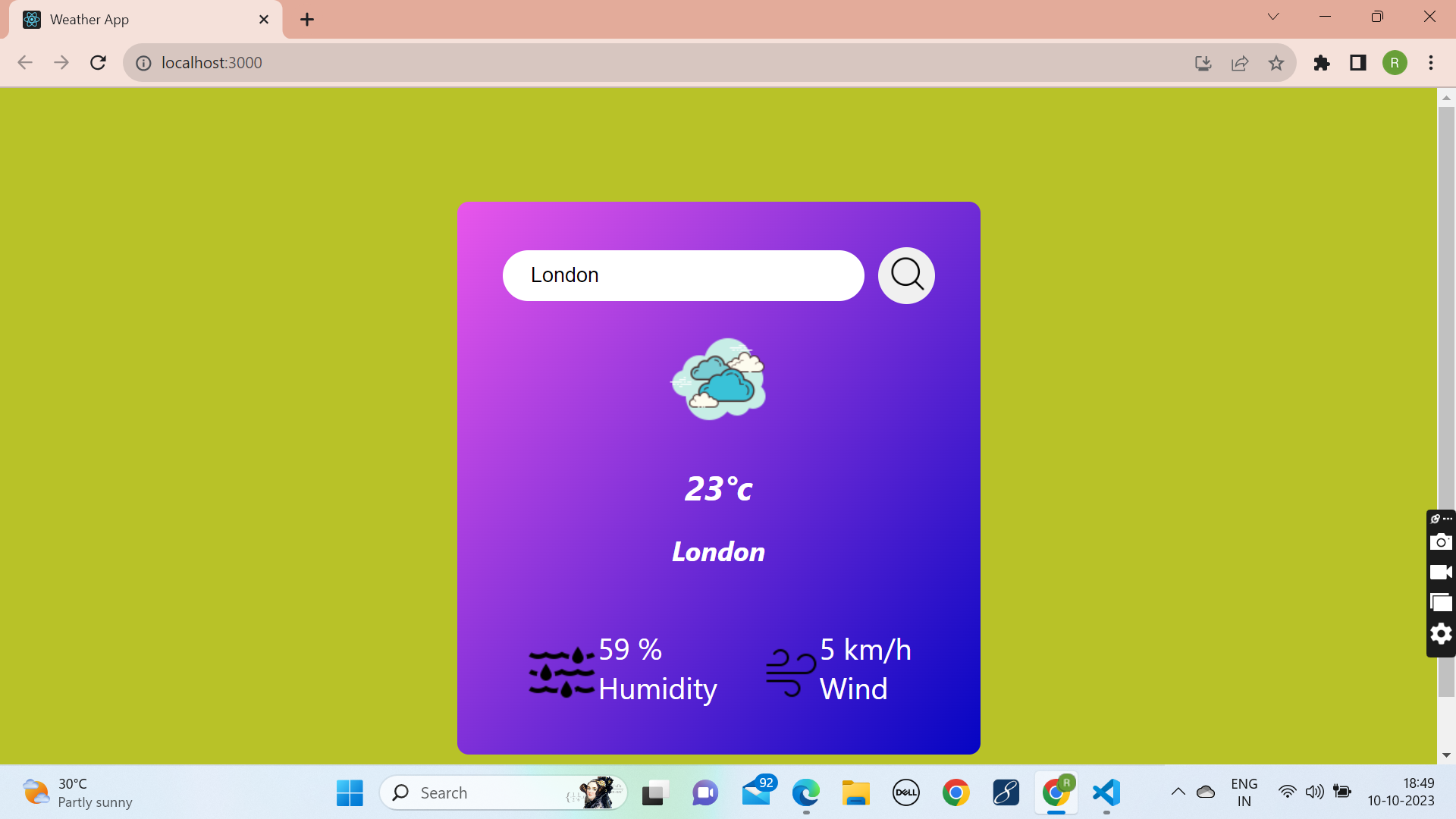 GitHub - Roshankommu/Weather-App