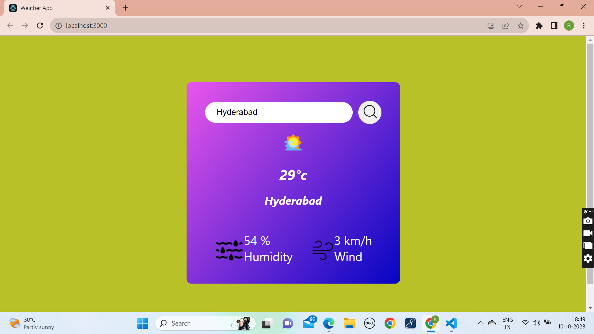 GitHub - Roshankommu/Weather-App
