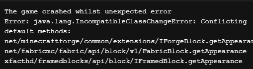 Crash with FramedBlock when i place Casing block from Create mod · Issue #321 · Sinytra ...
