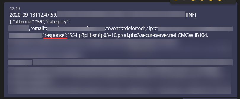 Reason is always null for Deferred event type · Issue #344 · Jericho/StrongGrid · GitHub