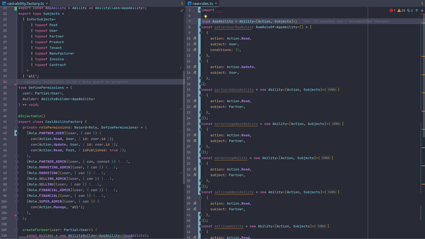 Raw Rule conditions · Issue #600 · stalniy/casl · GitHub