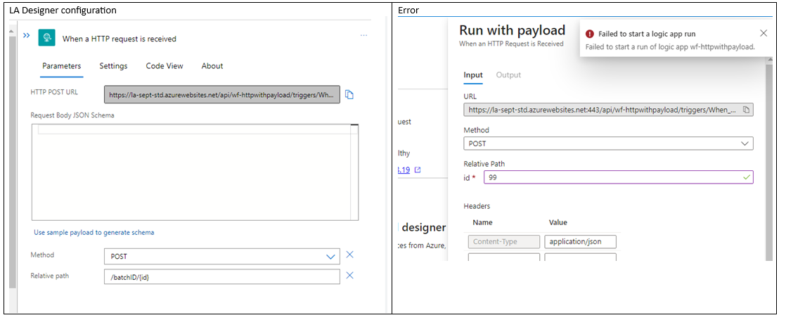 Run With Payload Option Is Not Working With Additional Parameters For