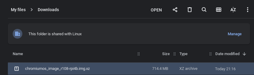 Flashing USB drive for pi4B from ChromeBook · Issue #4107 · balena-io/etcher · GitHub