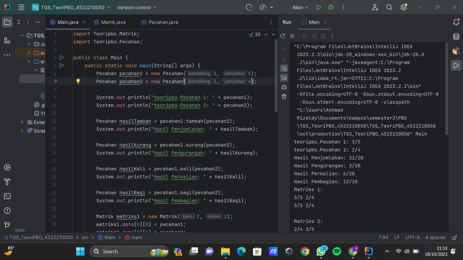 GitHub - akhmadrizaldy74/Pemograman-Berorientasi-Objek